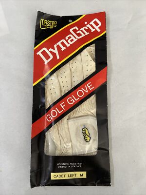 New Dyna Grip/Master Grip All-Cabretta Leather Golf Glove Men’s Left ...