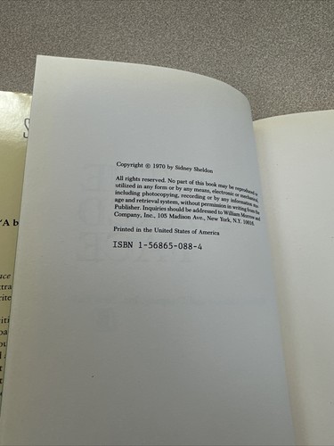 Sidney Sheldon: Windmills of the Gods SIGNED Signature Series Thriller ...