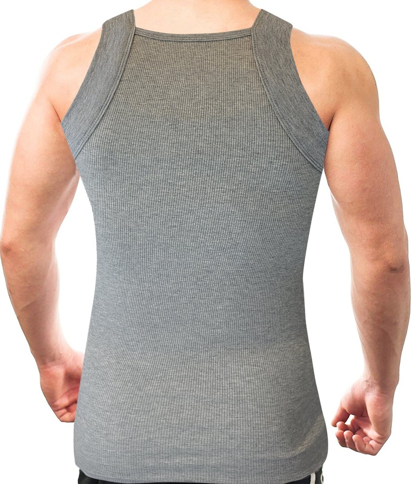 Square Cut G-unit Tank Top (1 Pack) | Muscle Rib Basic Color A-Shirts ...