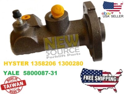1358206 HYSTER H70 H80 H90 H100 580087-31 YALE 2I9163 MASTER CYLINDER 1 ...