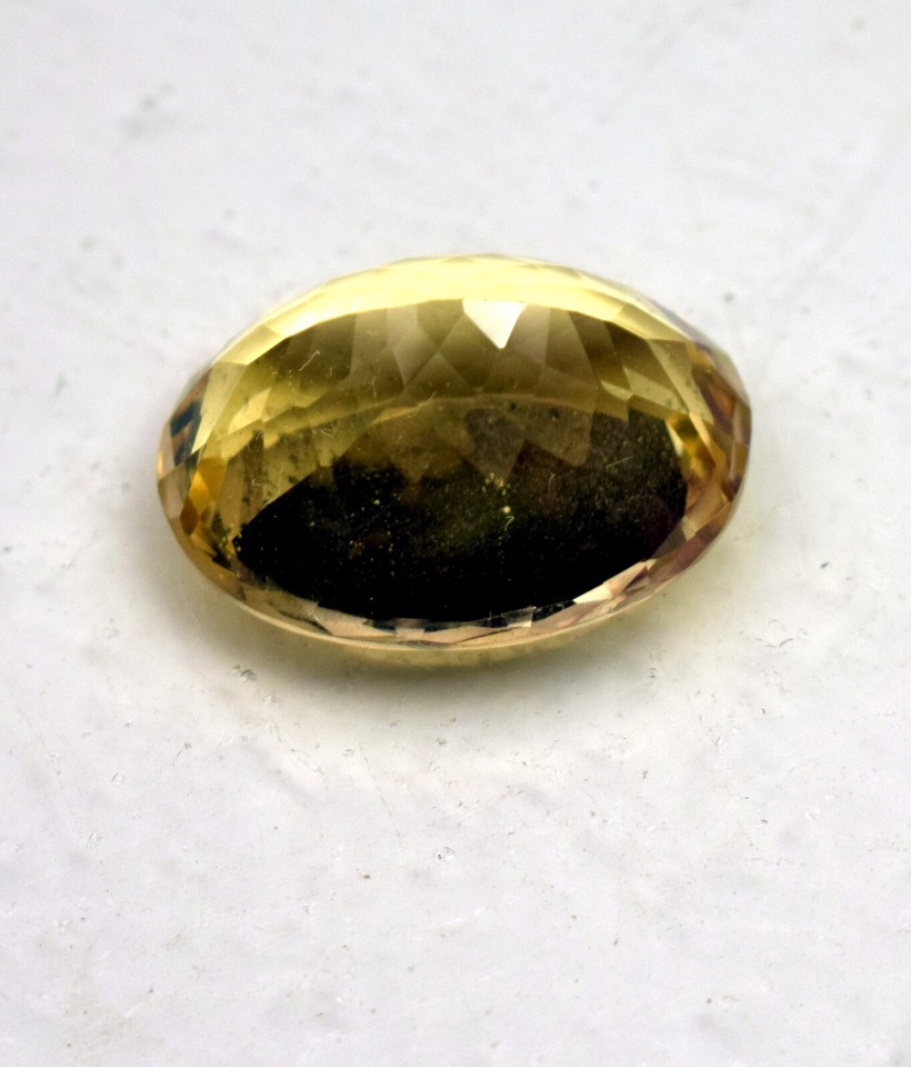 Natural Quartz Green Quartz Faceted Lemon Quartz Oval Cut 16.50 Ct ...