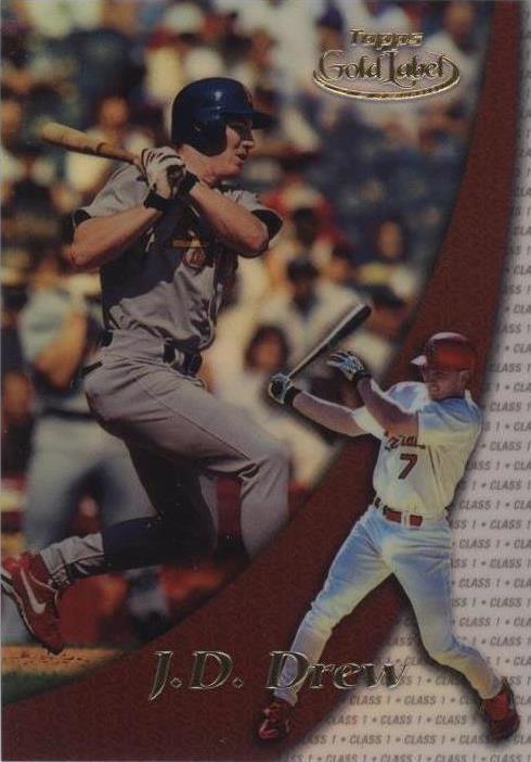 2000 Topps Gold Label - J.D. Drew #78 Class 1 for sale online | eBay