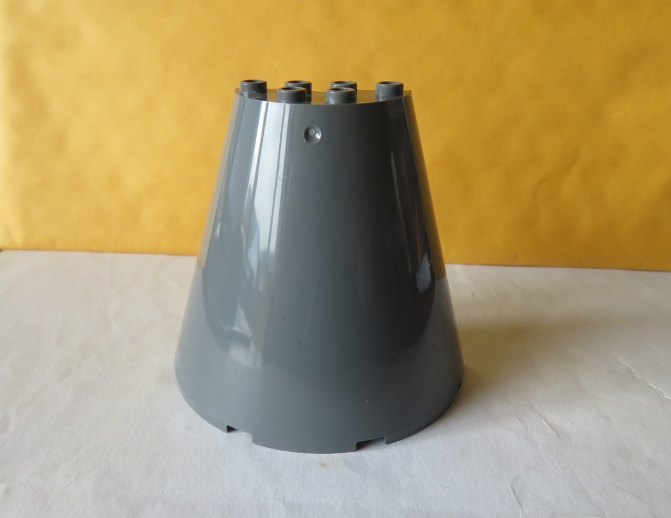 LEGO 1 x Dark Bluish Gray Cone Half 8 x 4 x 6 [ 47543 ] new | eBay UK