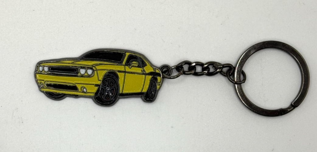 Dodge Challenger Metal Key Chain | eBay
