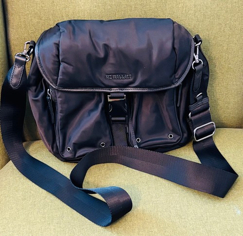 MZ Wallace Apex Crossbody Bag: So many pockets & compartments! | eBay