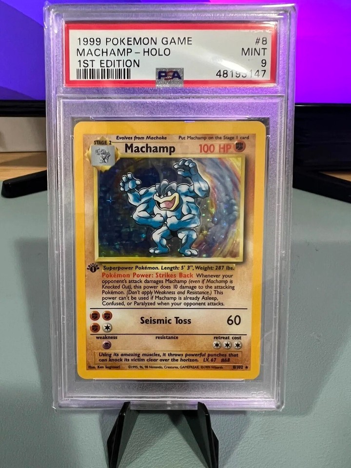 1999 Pokemon Base Set Unlimited COMPLETE PSA 9 HOLO SET of 16 Cards | eBay