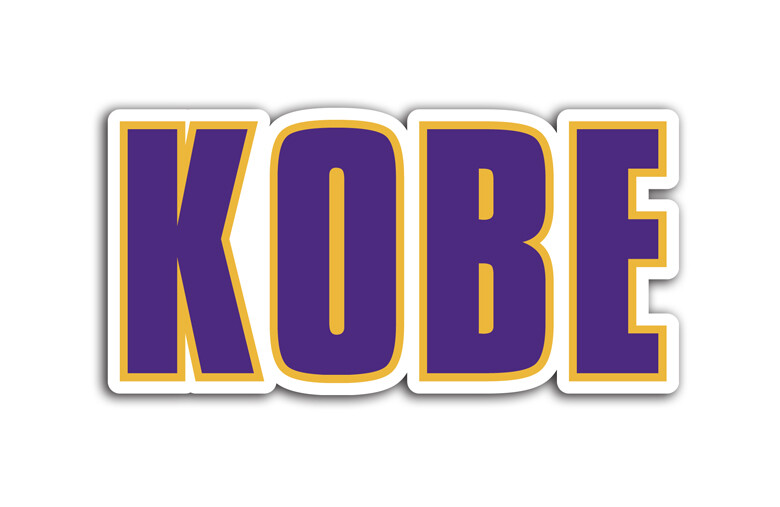 Kobe Bryant Logo Sticker