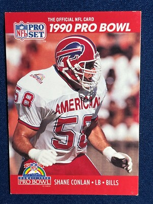 1990 PRO SET #337 SHANE CONLAN (BUFFALO BILLS) FOOTBALL CARD | eBay