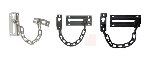 House Guard Hardware Security Door Chain Satin Nickel Oil Rubbed Bronze ...