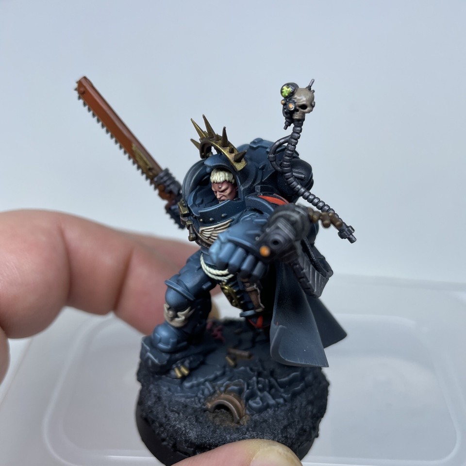 Warhammer 40K Blood Angels - Death Company Captain in Gravis Armour | eBay