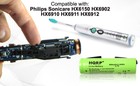 HQRP Battery for Philips Sonicare HX6530, HX6581, HX6582, AirFloss 100 ...