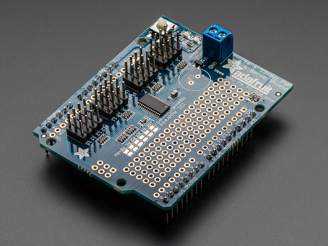 Adafruit 16-channel 12-bit Pwm/servo Shield - I2c Interface Af1411 ...