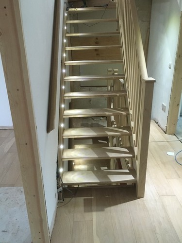 open raiser staircase timber staicase make to measure | eBay UK