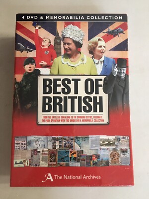 NEW!! SEALED!!! Best of British (DVD, 2012) 4-DVD Set 610079877269| eBay