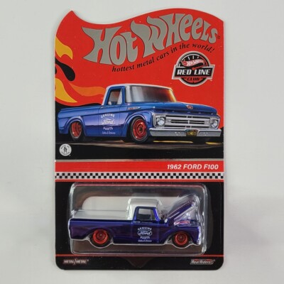 Hot Wheels - 1962 Ford F100 (Spectraflame Navy Blue) [29298/30000] | eBay