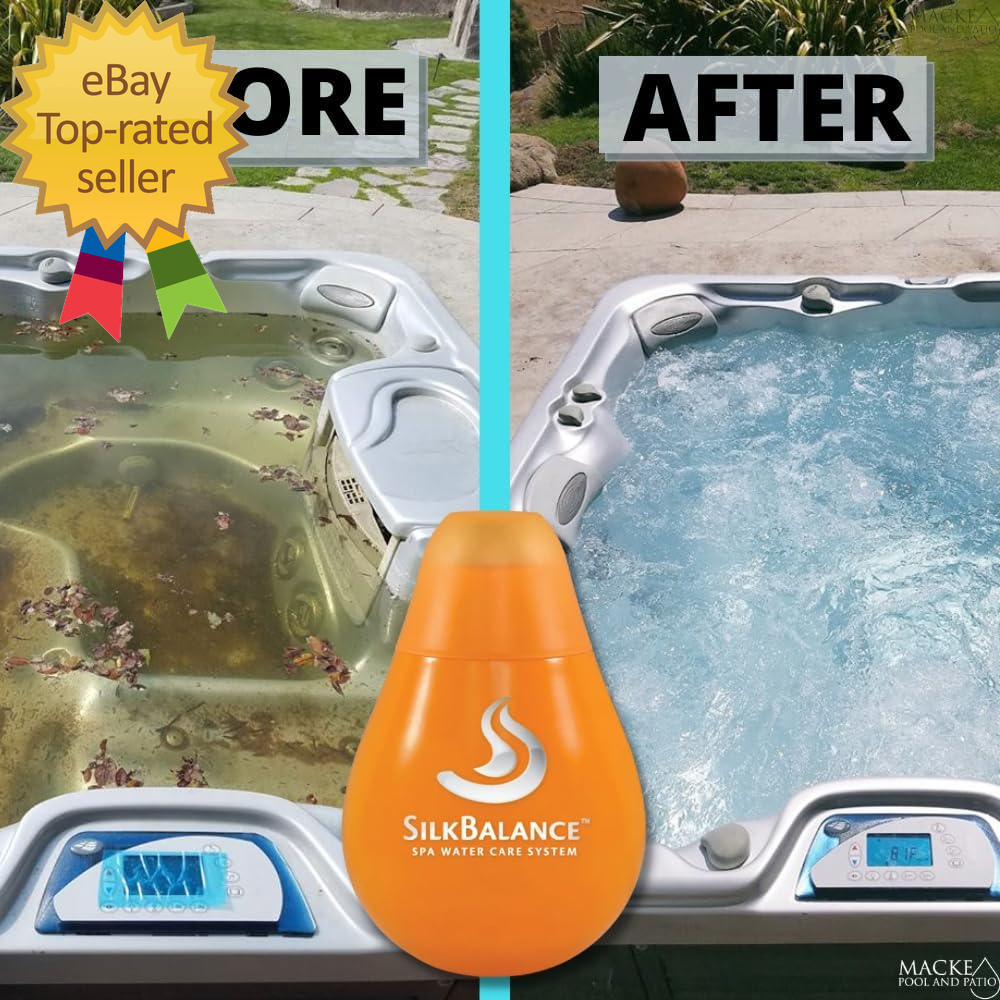 Silk Balance Hot Tub Solution 38Oz Oil-Absorbing Sponge for Spas ...