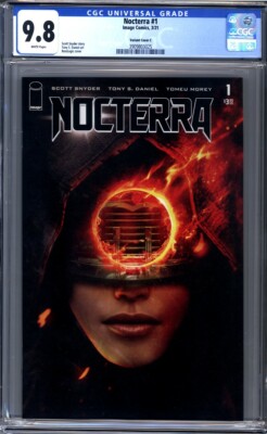 Nocterra #1 Variant Cover C CGC 9.8 Image Comics 2021 1st Print ...