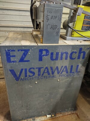 Arnim EZ Punch Oldcastle/Vistawall Storefront Punch Set Up FG-5100 Read ...