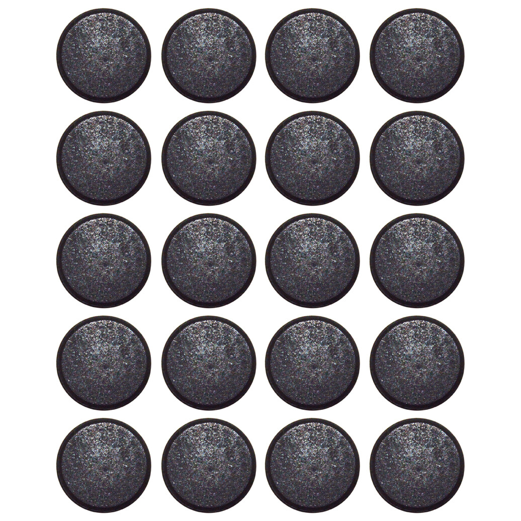 20 Pack of Round Button Magnets - 12mm Diameter, 4mm Height - for Hobby ...