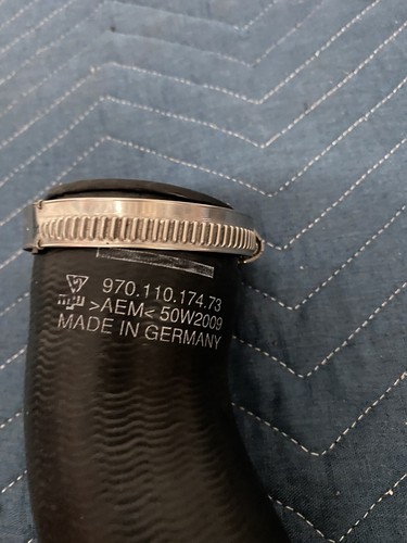 2010-2016 Porsche Panamera 970 Right Hose Water Intercooler Tube OEM ...