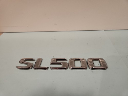 Mercedes 03-08 R230 SL500 Rear Trunk Lid Emblem Badge Logo Letters ...