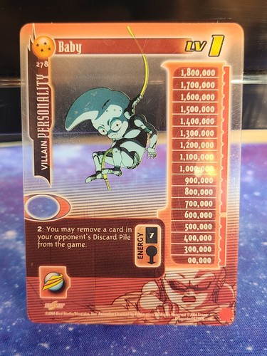 Baby LV1 - Hi-Tech - Baby Saga - Dragon Ball GT TCG - 278 Four Star ...