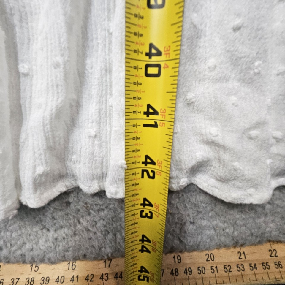 Knox Rose Midi Dress Womens M White Lace Cottage Ethereal Swiss Dot ...