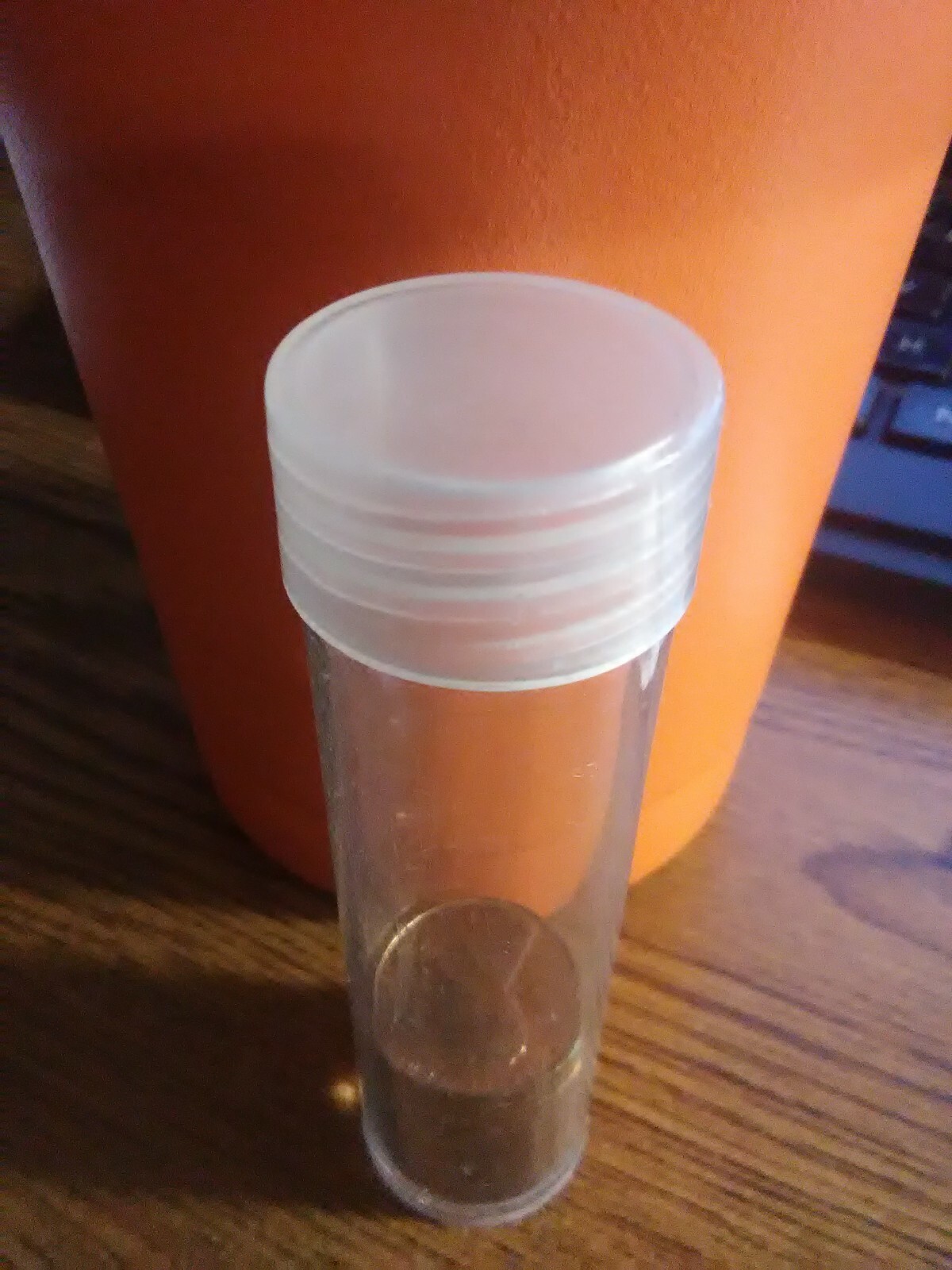 2 - SMALL DOLLAR COIN TUBES - NEW - FREE SHIPPING..... | eBay