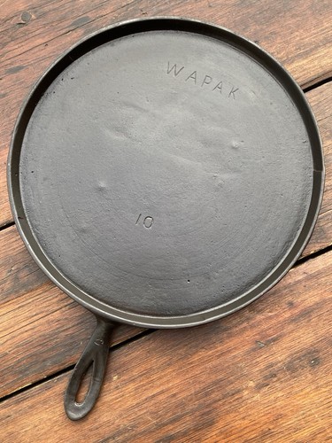 Wapak Cast Iron #10 Griddle | eBay