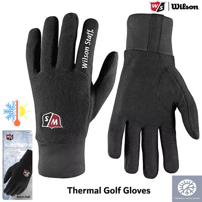 WINTER GOLF GLOVES WILSON MENS THERMAL COLD WEATHER GOLF GLOVES MENS ...