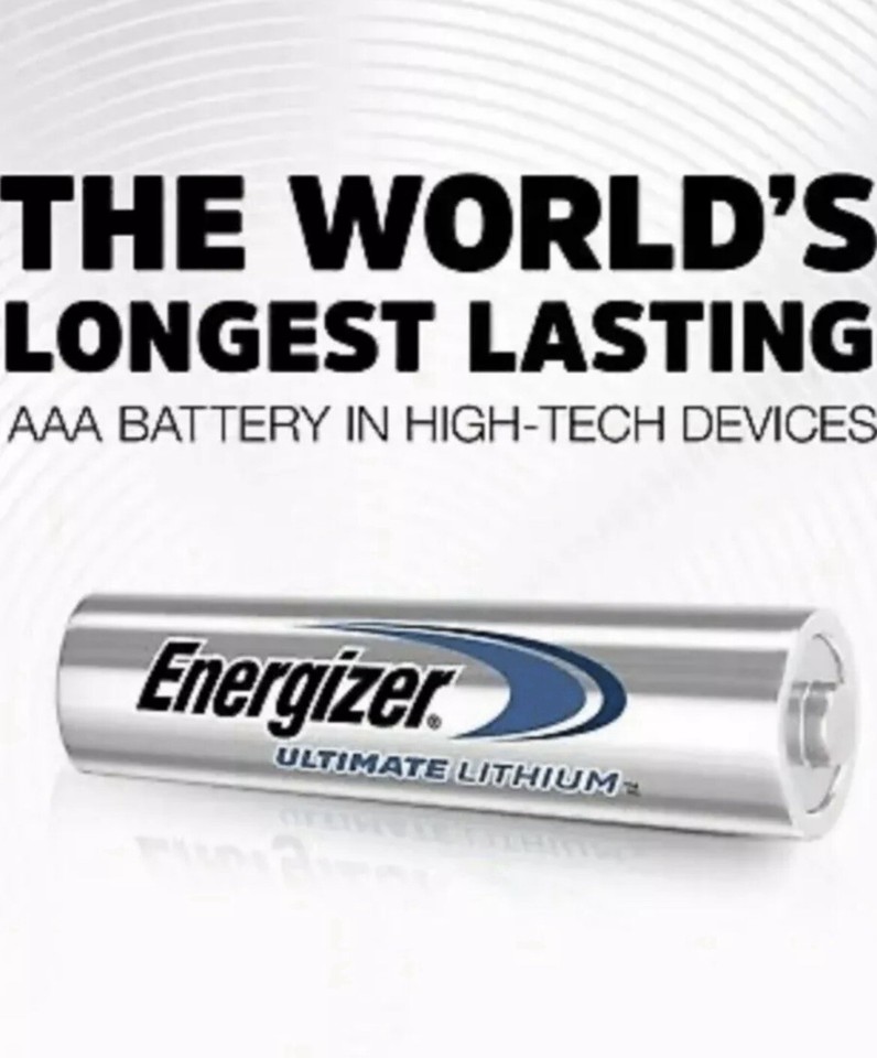 100 X AA ENERGIZER ULTIMATE LITHIUM ULTRA BATTERIES -BRAND NEW BOX ...