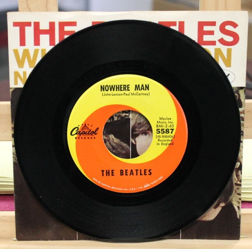 The Beatles – Nowhere Man / What Goes On | eBay