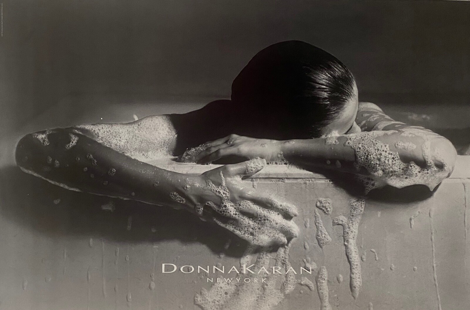 DONNA KARAN NEW YORK 1994 FASHION POSTER 28 1/2" X 44" PETER ERIC ...