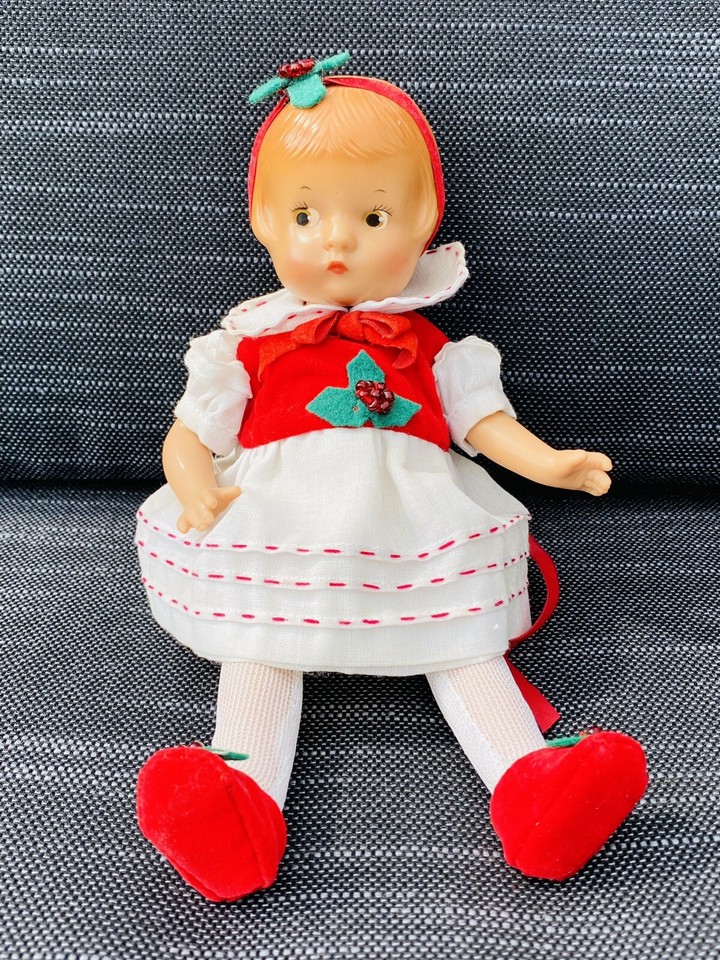 Vintage Patsyette Modern Effanbee Doll Holiday Xmas 1988 Stand | eBay