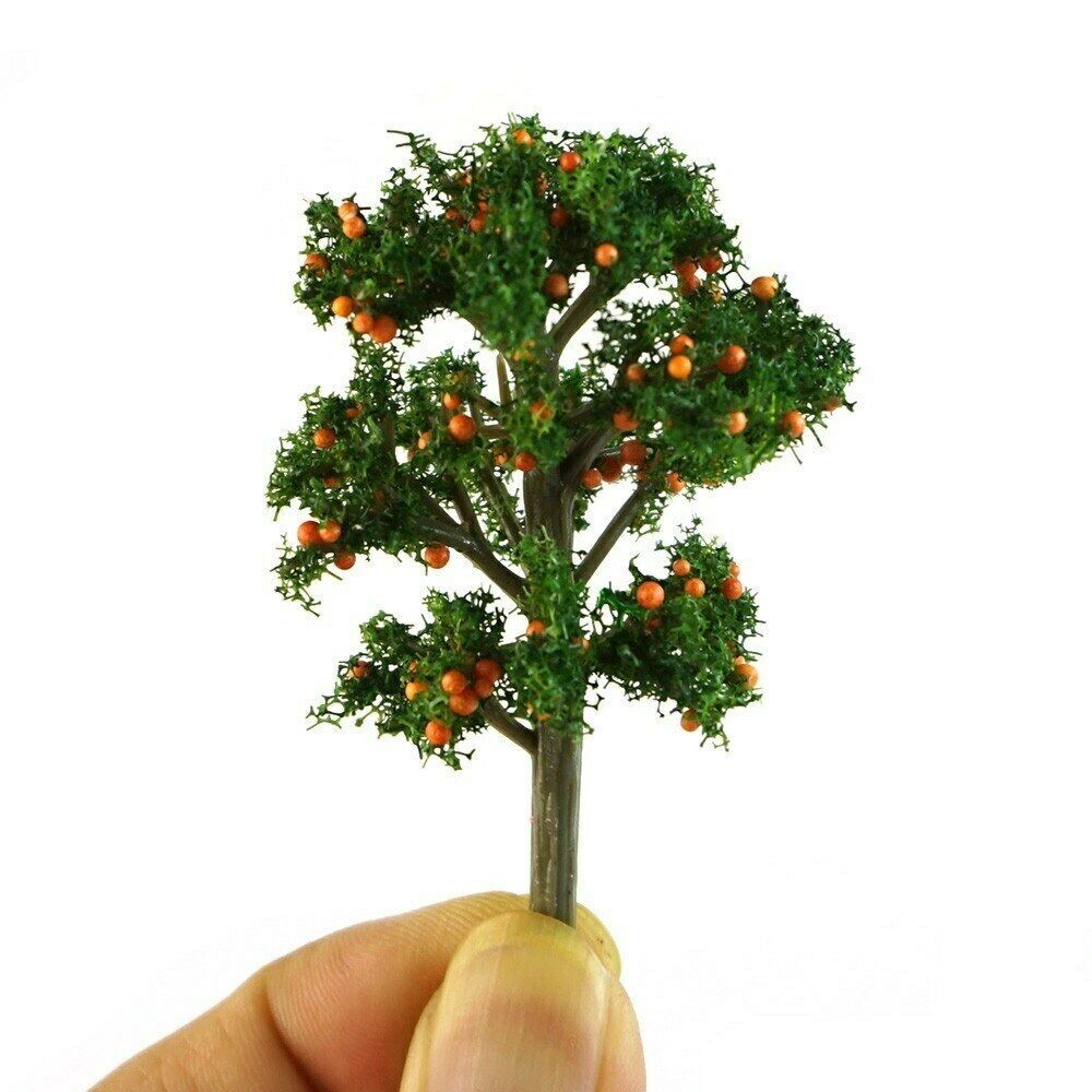 High Quality Model Trees Set for Train Railroad Diorama Scenery Pack of ...