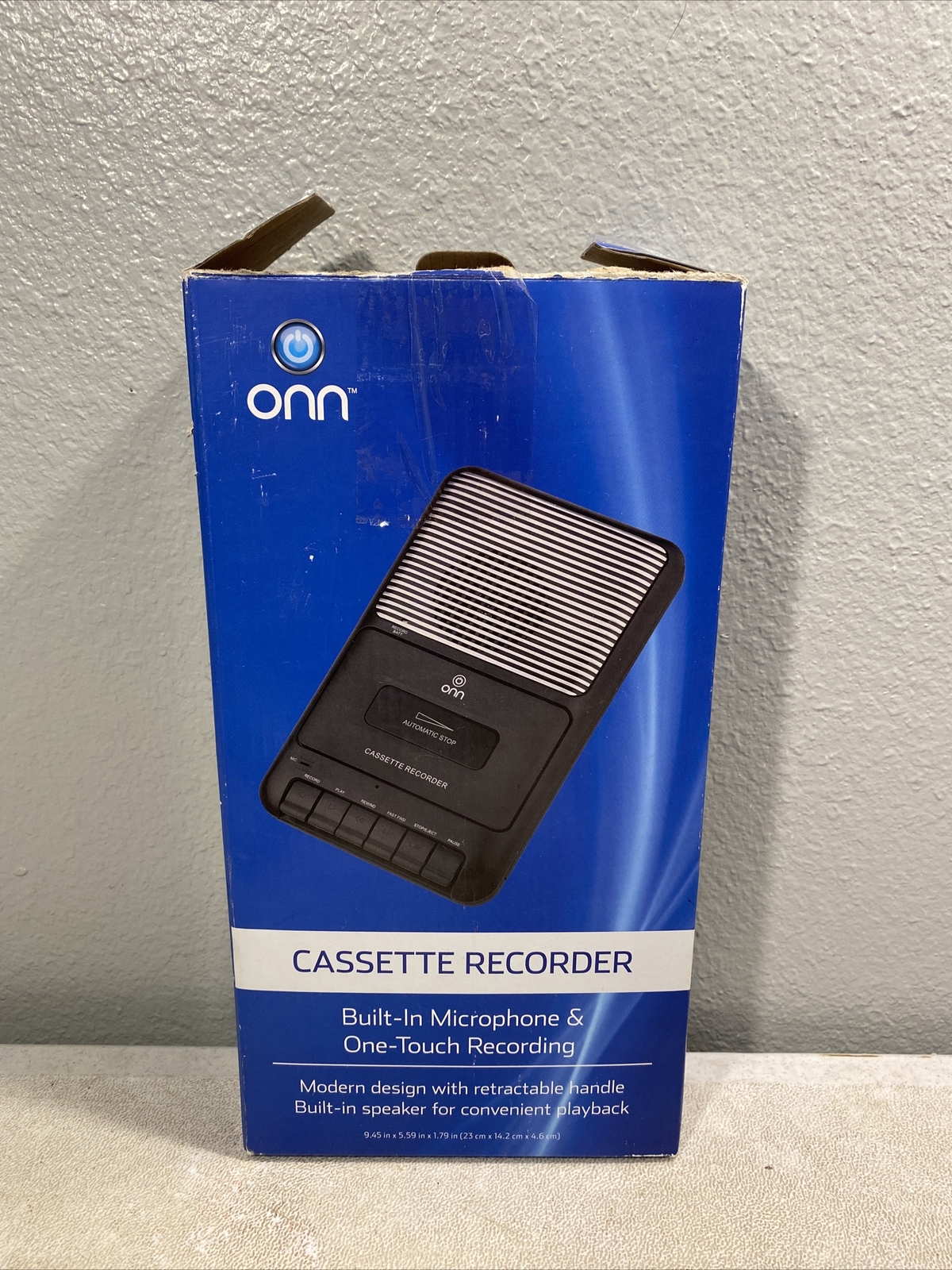 ONN ONA13AV504 Cassette Player & Recorder - Black for sale online | eBay