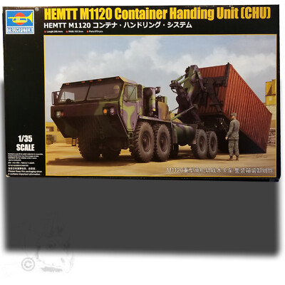 TRUMPETER 01064 1/35 HEMTT M1120 CONTAINER HANDLING UNIT (CHU) MODEL ...