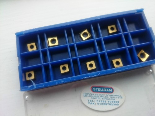 9 Stellram carbide tips MPEX 06 02 PP FR-701 SFZ ( MPEX0602PPFR-701 ...