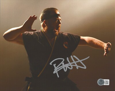 PAUL WALTER HAUSER SIGNED 'COBRA KAI' STINGRAY 8x10 PHOTO SHOW BECKETT ...
