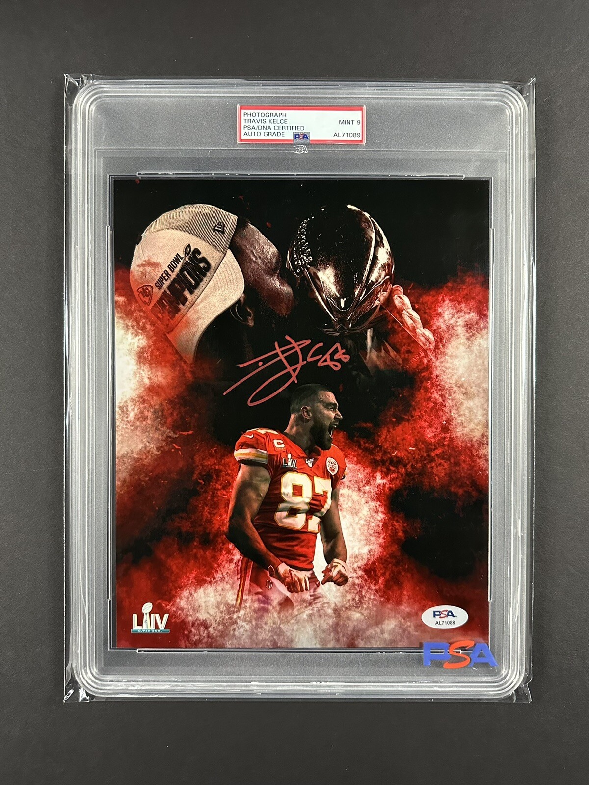 Travis Kelce Autographed Memorabilia | Signed Photo, Jersey ...