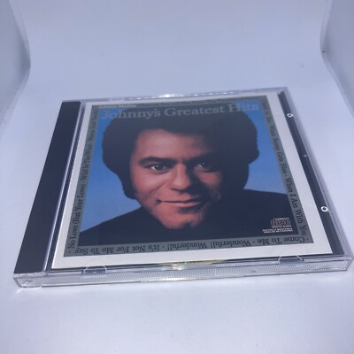 JOHNNY MATHIS CD JOHNNY'S GREATEST HITS COLUMBIA RECORDS 12 TRACKS VGC ...
