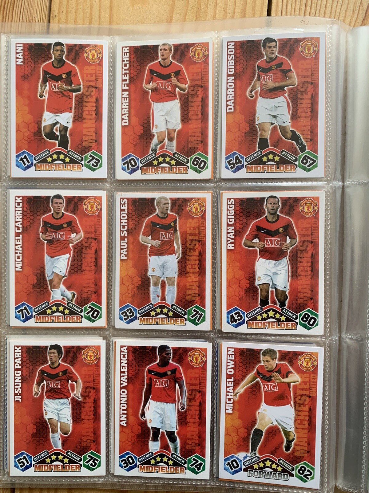 match attack football cards Collection | eBay
