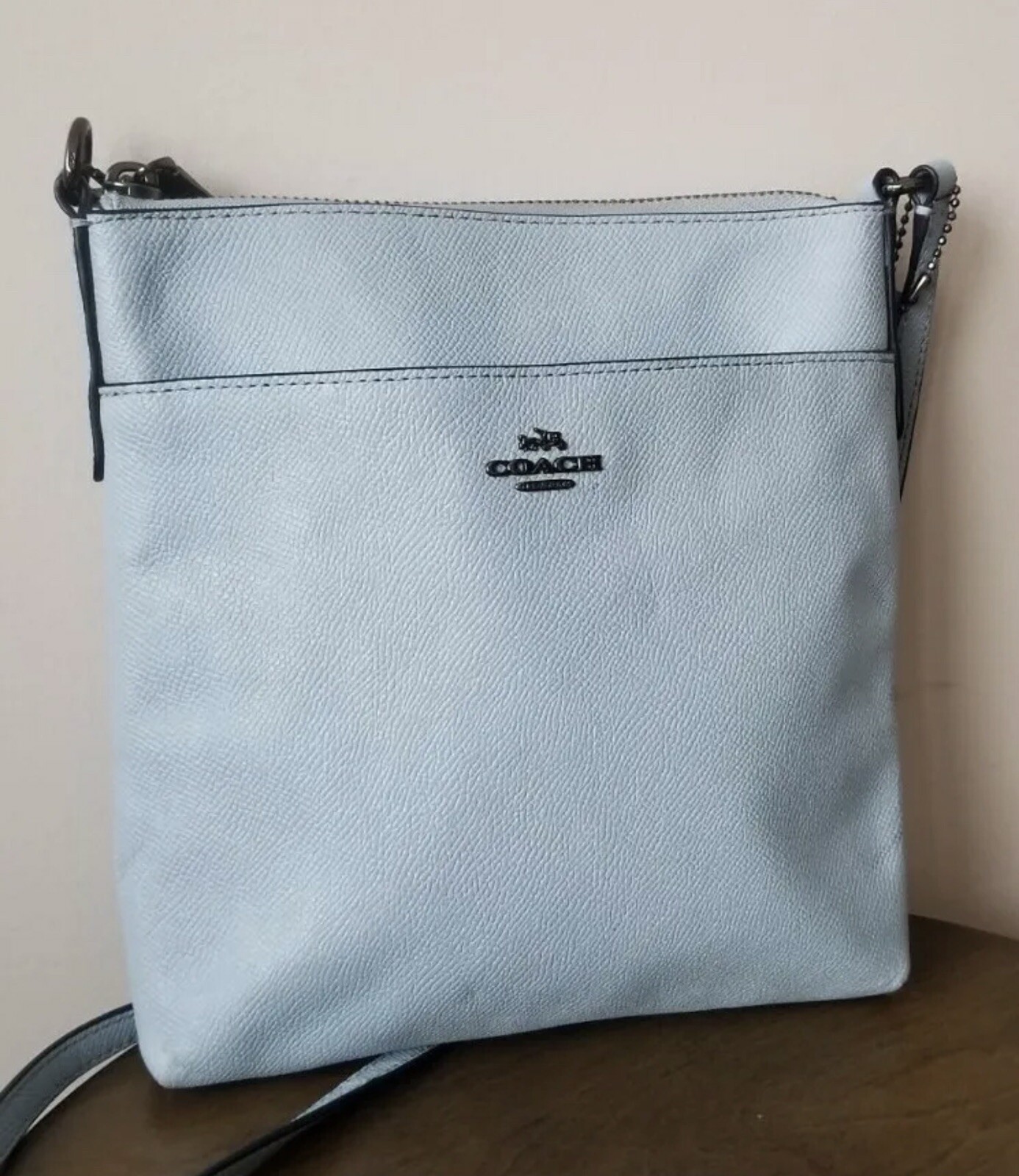 COACH Kitt Messenger Crossbody Blue - Gem