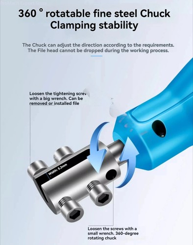 Electric File Reciprocating Saw Sharpener Sharpening Iron Fault Cutting ...