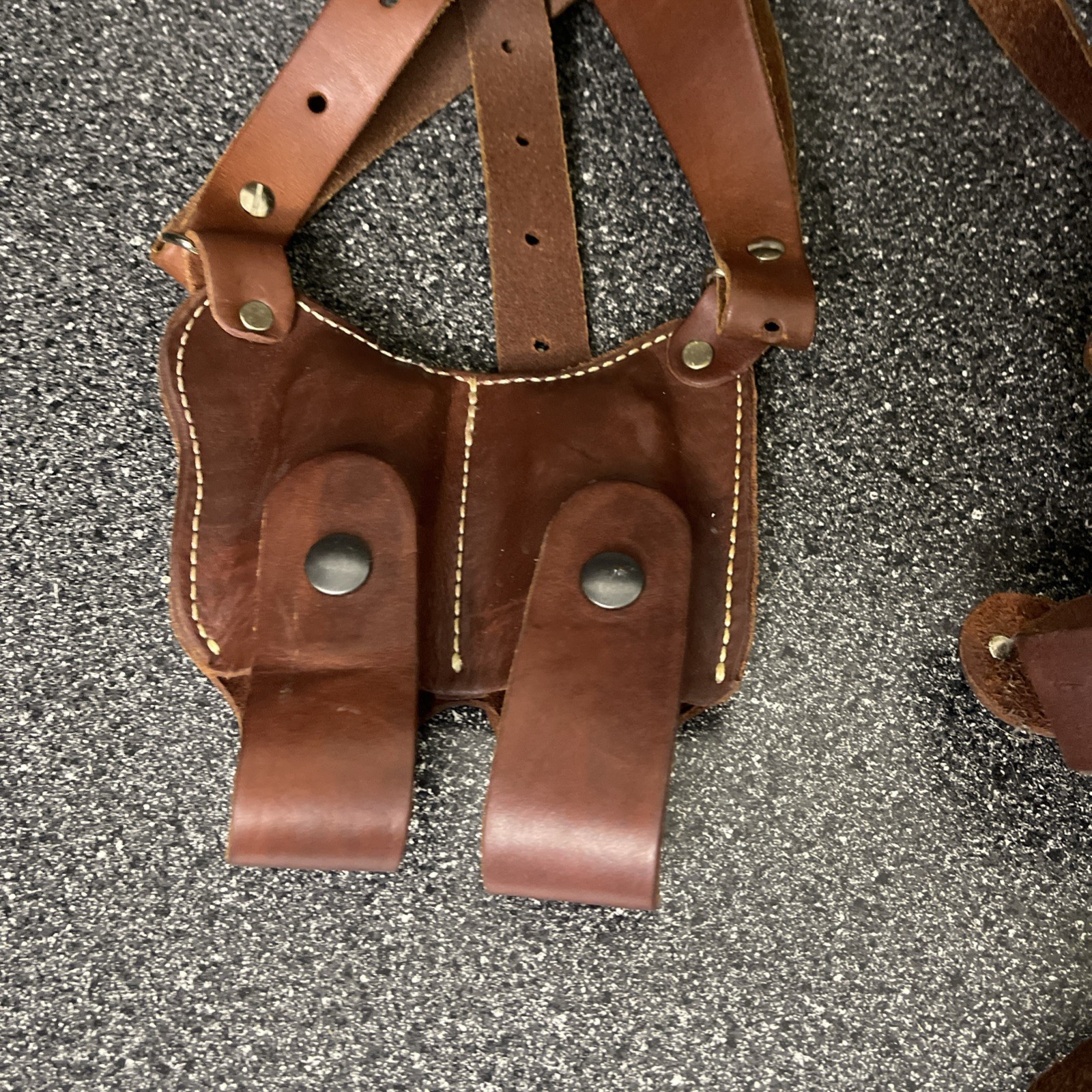 Shoulder Harness Holster, Colt 1911 + 2 Mazaines, Classic