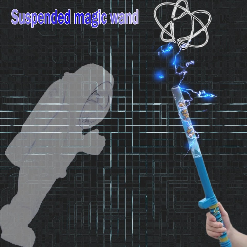 Fun Fly Stick Electric Static Wand Science Kit Education Toys Magic ...