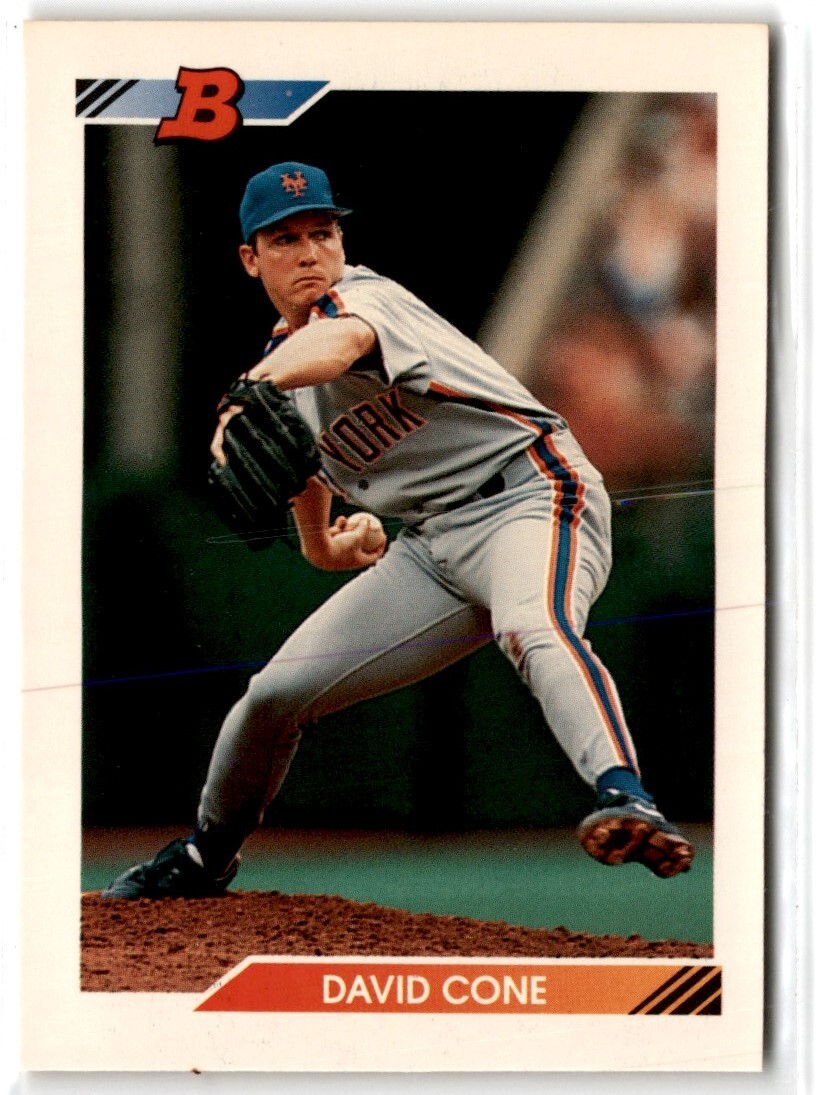 1992 Bowman David Cone #238 New York Mets Baseball Card | eBay