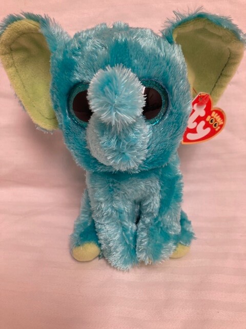 Ty Beanie Boos ️ TRUNKIES THE BLUE ELEPHANT 6" PLUSH MWMT'S | eBay
