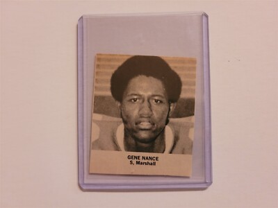Gene Nance Marshall University 1972 College Football CO Panel | eBay