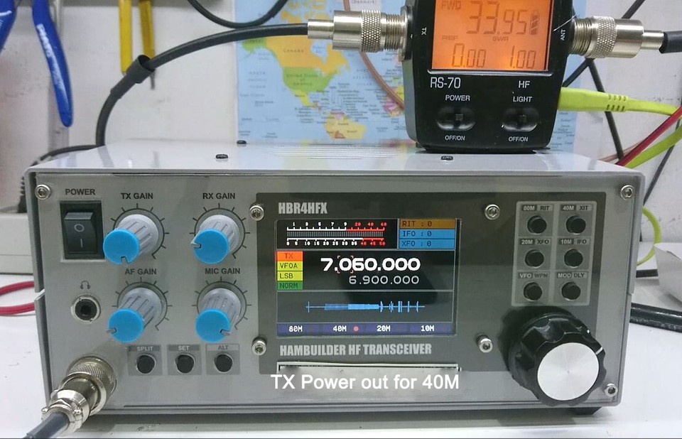 25W SSB/CW HF Transceiver (80m, 40m, 20m, 10m+) HBR4HFX #3 | eBay